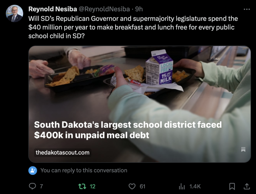 Sioux Falls Schools Plan to Deny Meals to Kids Whose Parents Fall ...